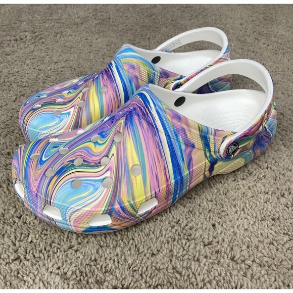 CROCS | Shoes | Crocs Classic Shoes Mens 3 Out Of This Worldii Clogs ...